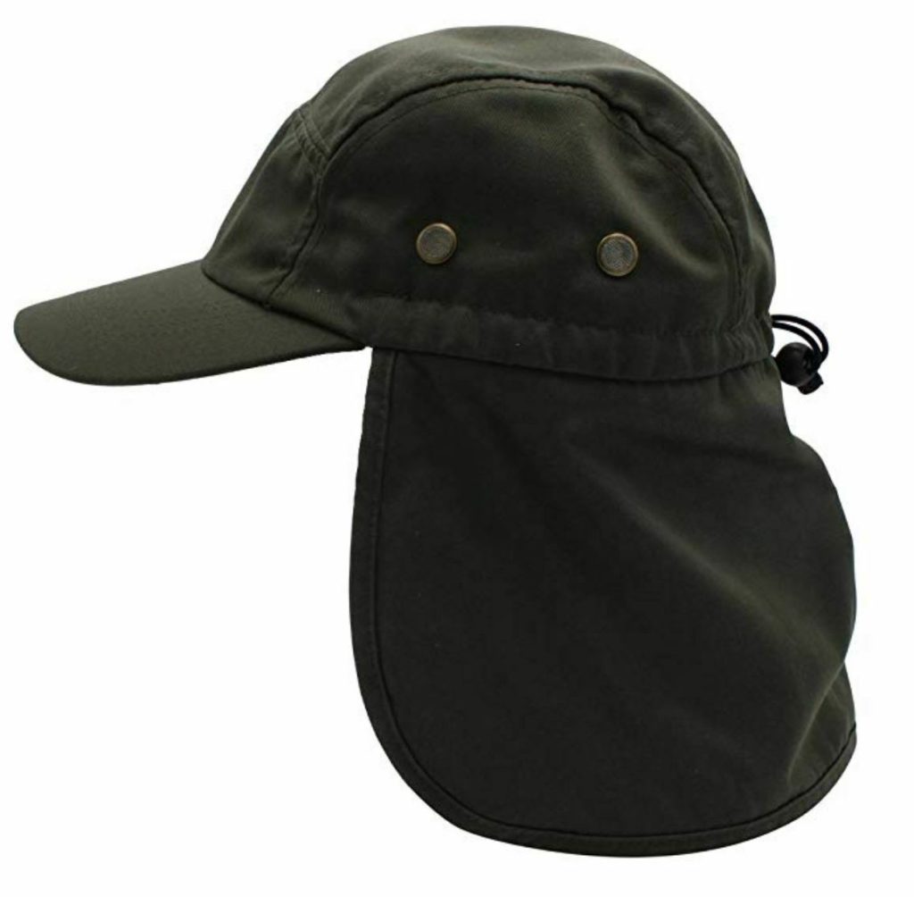 Cap UV Protection W/ Ear and Neck Flap Hat for Fishing Sun Outdoor ...